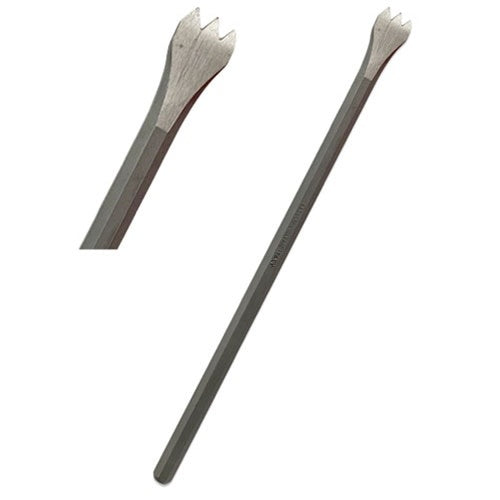 SH Steel Hand Mini 3 Tooth Chisel - 1/2" - The Compleat Sculptor – The ...