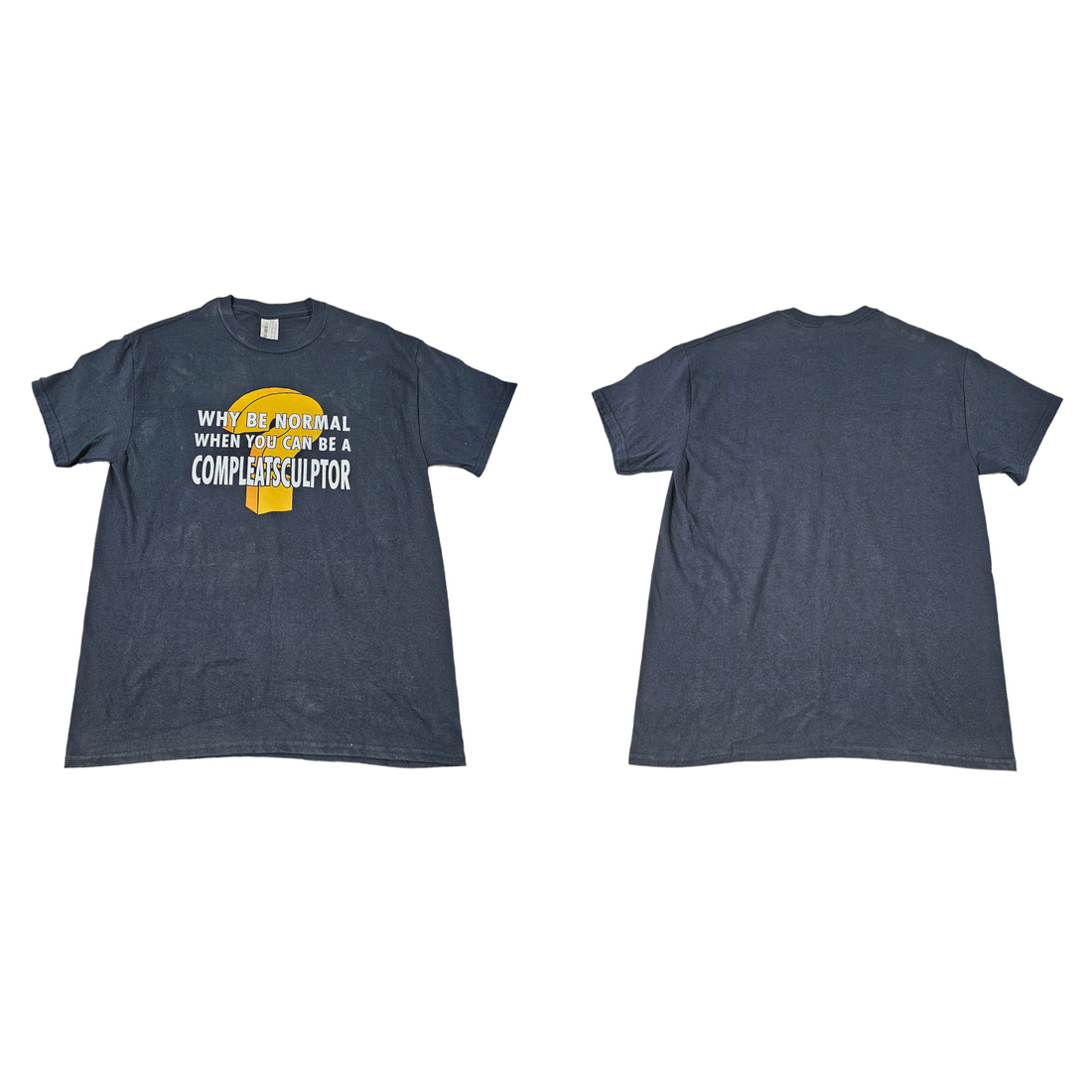 T-Shirt Why Be Normal – The Compleat Sculptor, Inc