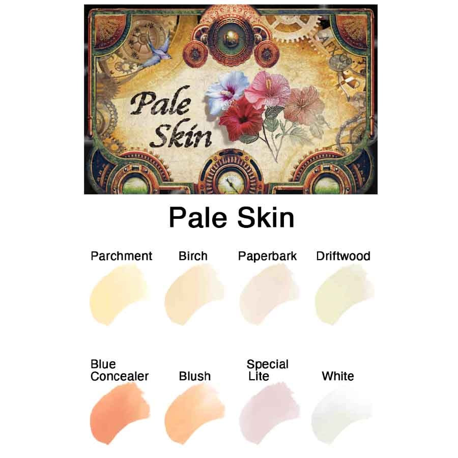 Bluebird Palette Pale Skin – The Compleat Sculptor, Inc
