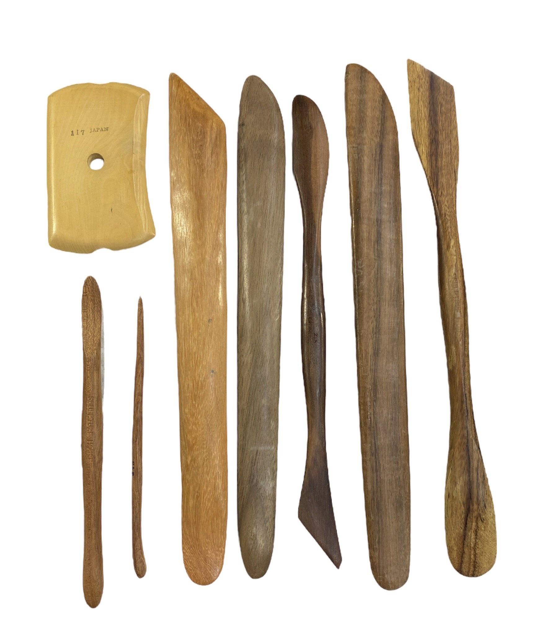 President's Pick Wood Modeling Tool Set of 8 – The Compleat Sculptor, Inc