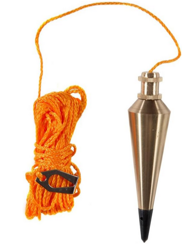 Brass Plumb Line – The Compleat Sculptor, Inc