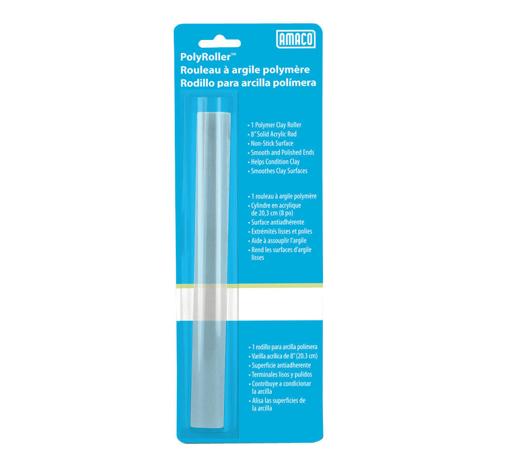 Clear PolyRoller - The Compleat Sculptor – The Compleat Sculptor, Inc