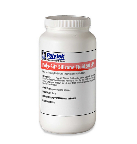 Poly-Sil Silicone Thinner Fluid Quart 50cps - The Compleat Sculptor ...