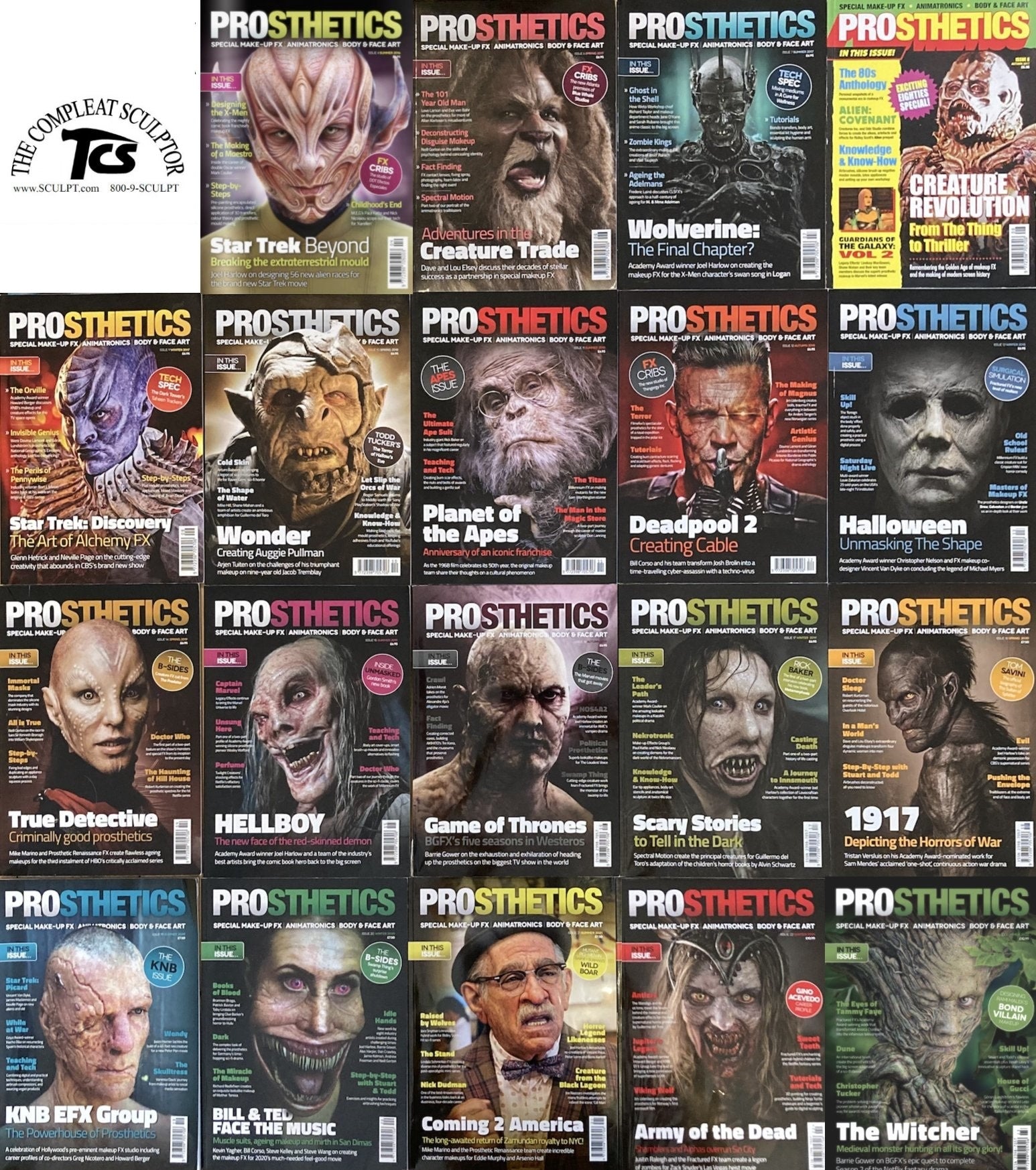 Prosthetics Magazine – The Compleat Sculptor, Inc