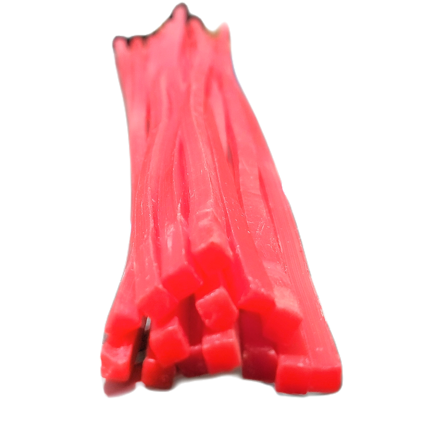 Wax Sprues Red Square Solid – The Compleat Sculptor, Inc