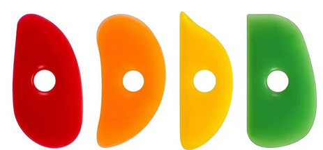 Silicone Rubber Rib Set of 4 – The Compleat Sculptor, Inc