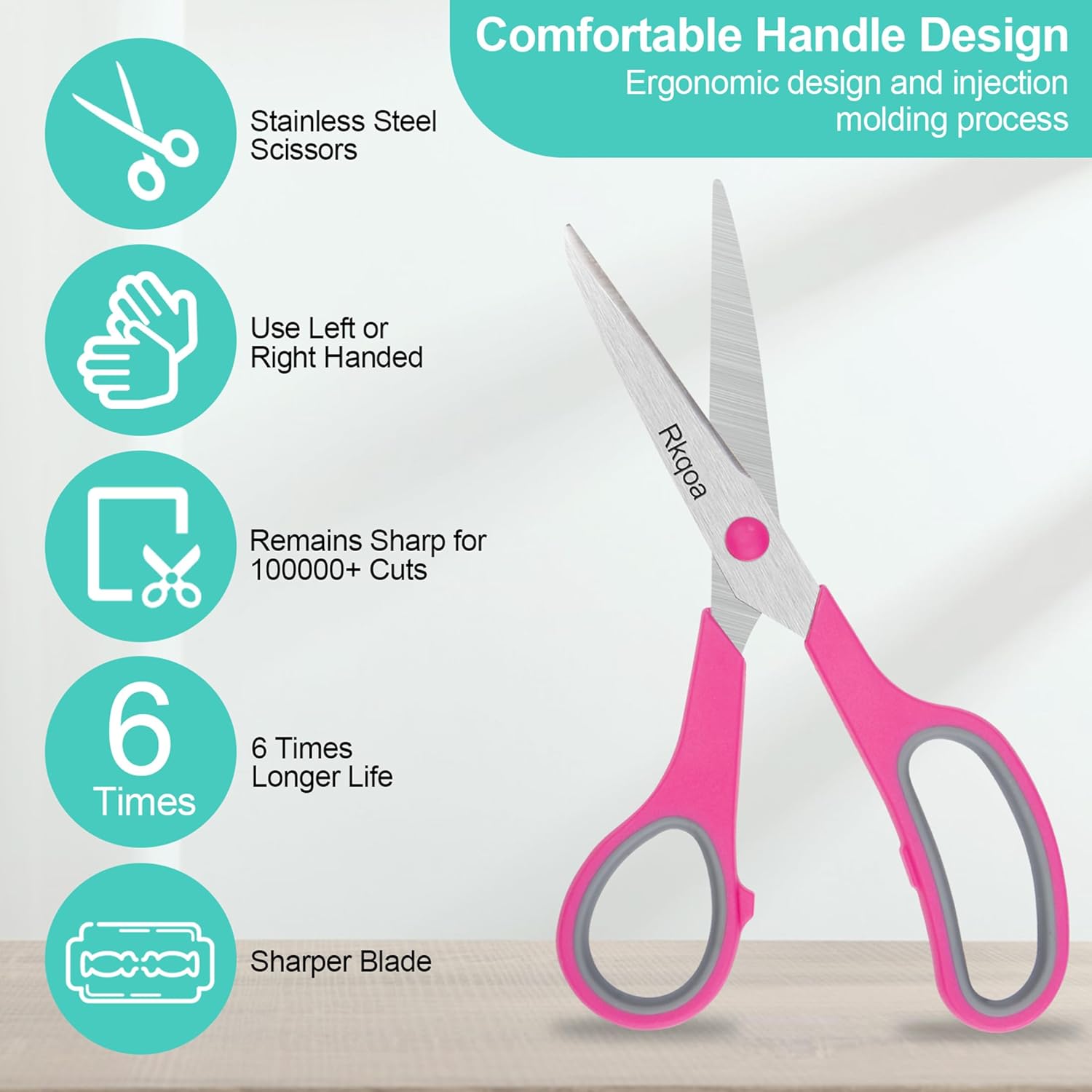 Non-Stick Scissors 8in – The Compleat Sculptor, Inc