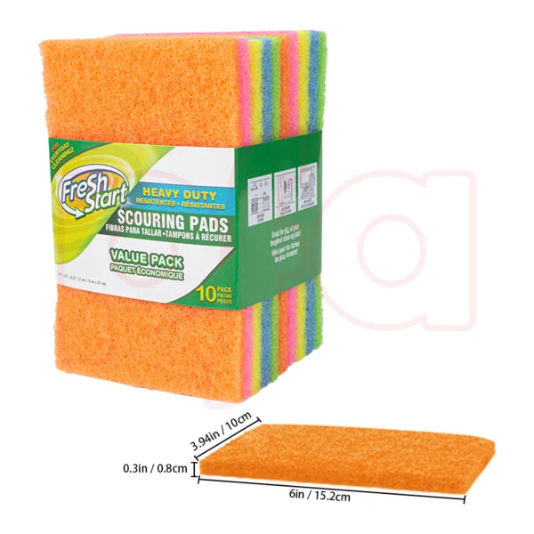Scotch Brite Small Scouring Pads (10 Pack) – The Compleat Sculptor, Inc