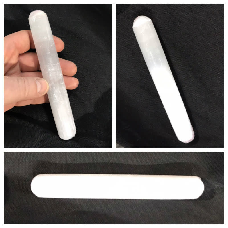 Selenite Wand – The Compleat Sculptor, Inc