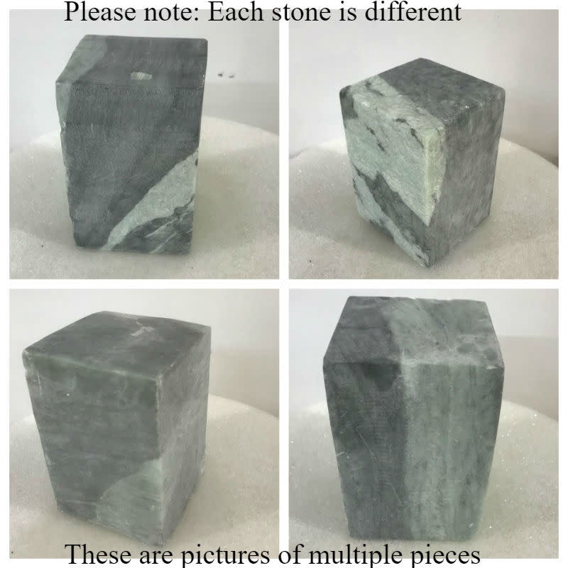 Indian Gray/Green Soapstone 16lb Block 5x5x6 – The Compleat Sculptor, Inc