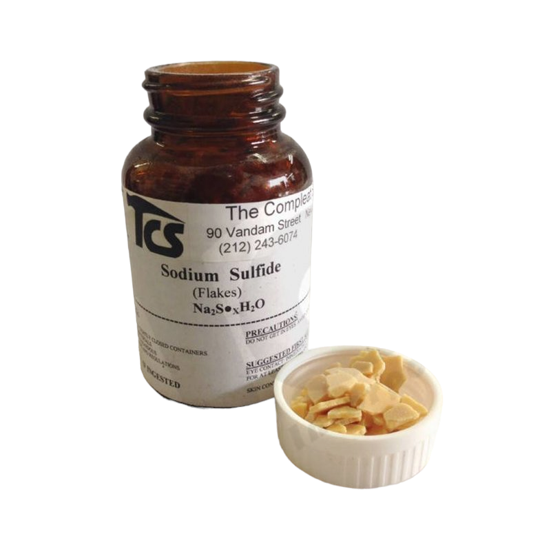 Sodium Sulfide Na2S 100g - The Compleat Sculptor – The Compleat ...