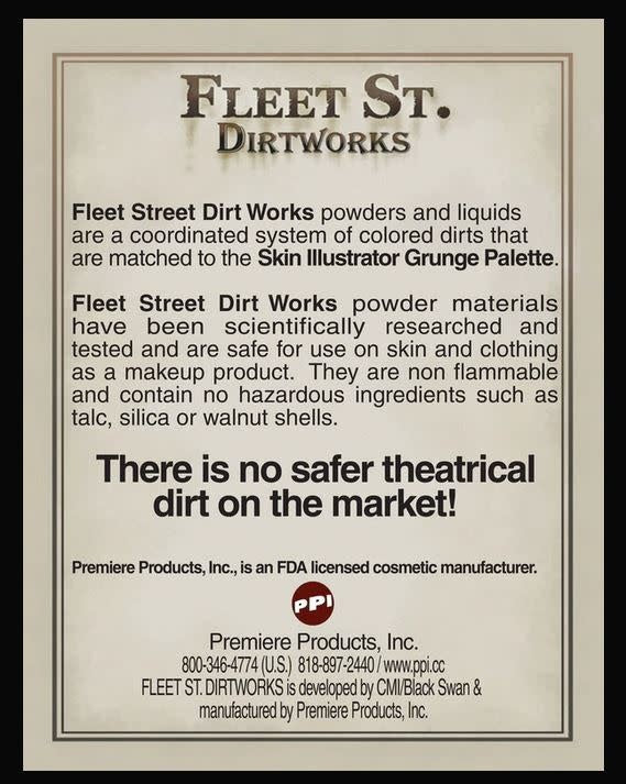 Dirtworks Soot Powder 2oz – The Compleat Sculptor, Inc