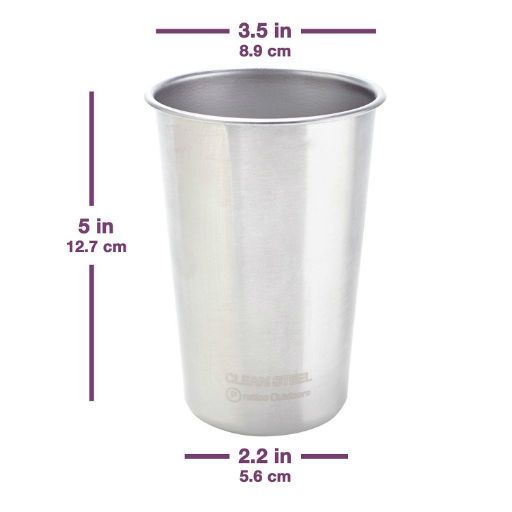 Stainless Steel Wax Cups 16oz - The Compleat Sculptor – The Compleat ...