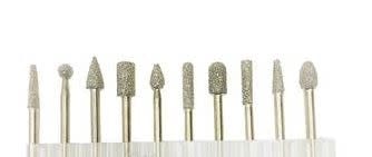 VTS Mini Diamond Burr Set - 10 Pc – The Compleat Sculptor, Inc