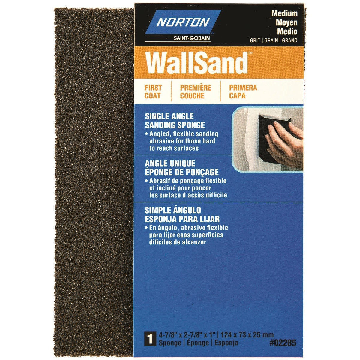 Wallsand Angle Sponge Medium – The Compleat Sculptor, Inc