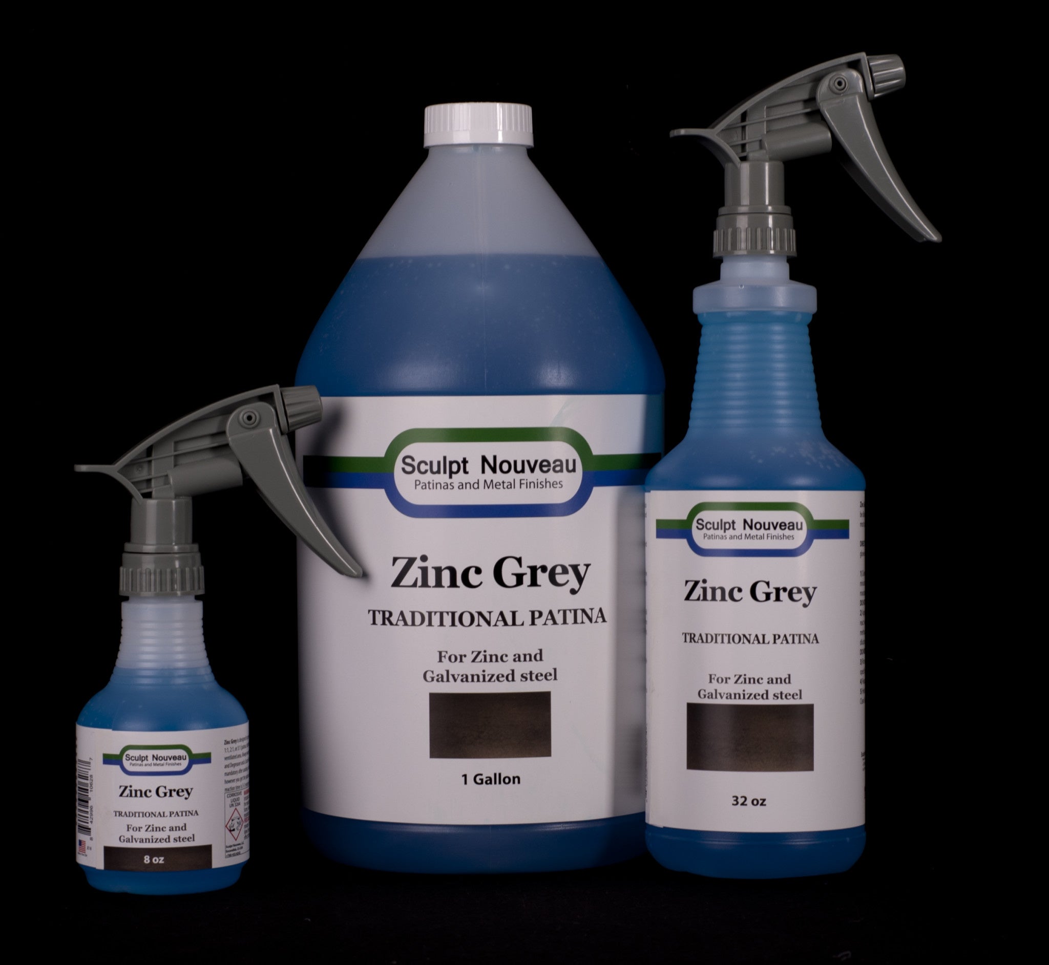 Traditional Zinc Grey Patina – The Compleat Sculptor, Inc